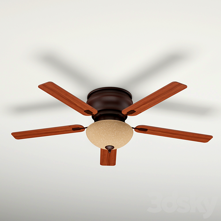 Westinghouse Everett II - Ceiling lamp - 3D model