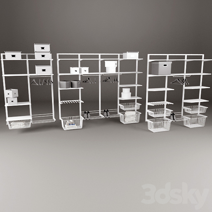 IKEA storage system Algot - Other - 3D model