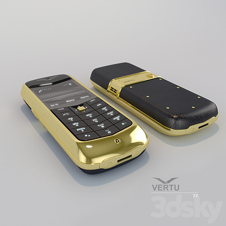 vertu - Phones - 3D model