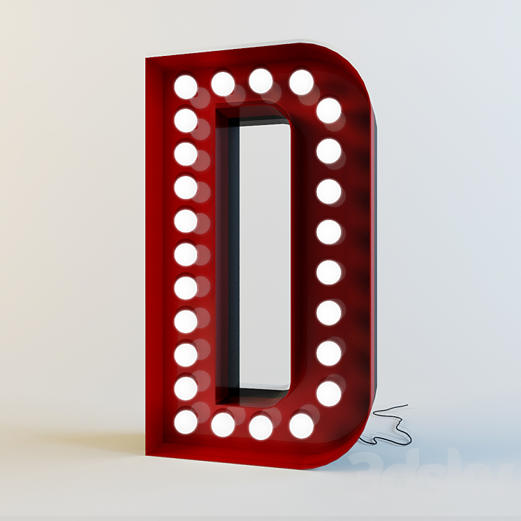Delightfull GRAPHIC LAMP COLLECTION - Floor lamp - 3D model