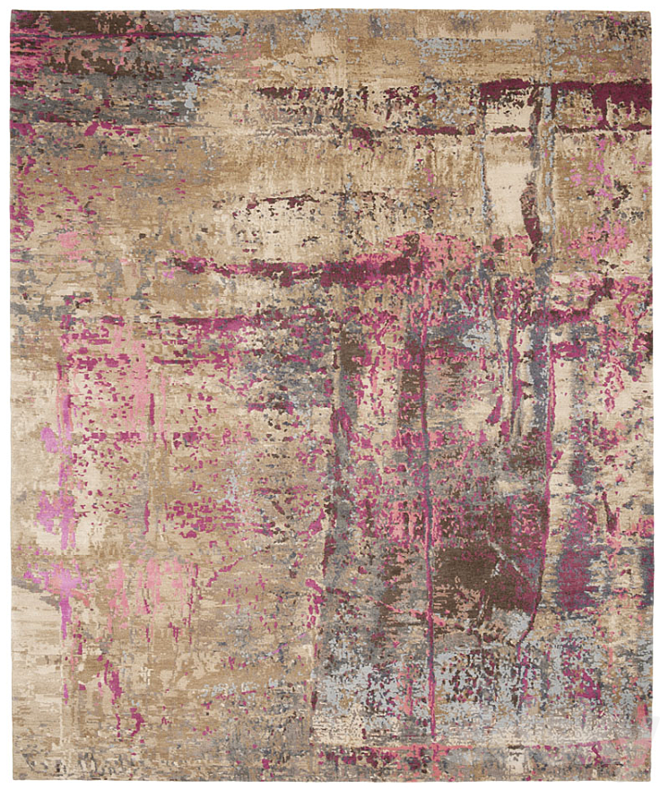 Jan Kath Design carpets from the collection of Artwork - Rug - 3D model