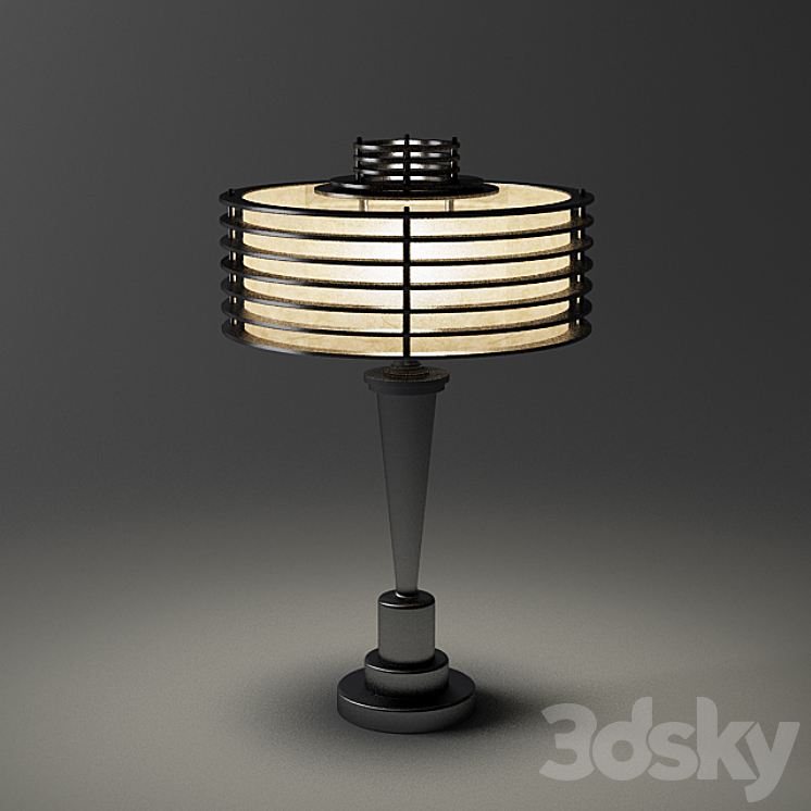 Streamline Lamp 04 - Table lamp - 3D model