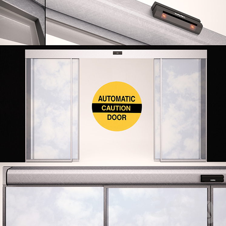 Automatic door - Doors - 3D model