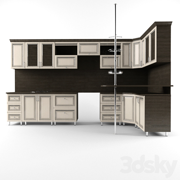 Kitchen "Natalia" - Kitchen - 3D model