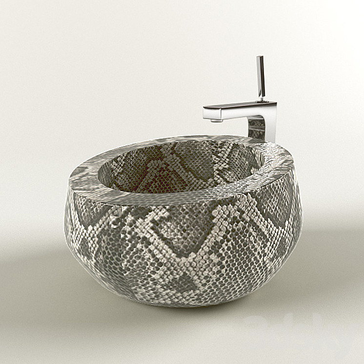 Waybill sink Vitruvit Thabo Cobra - Wash basin - 3D model