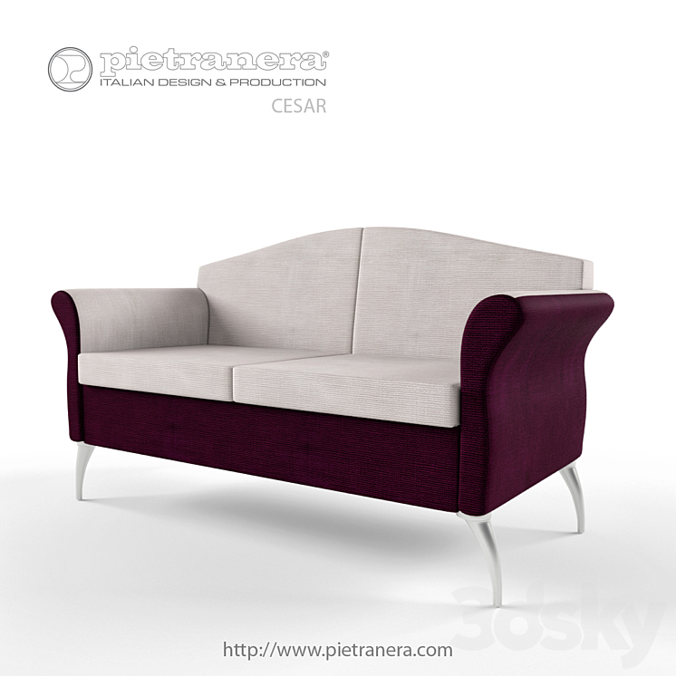 Pietranera / CESAR - Sofa - 3D model
