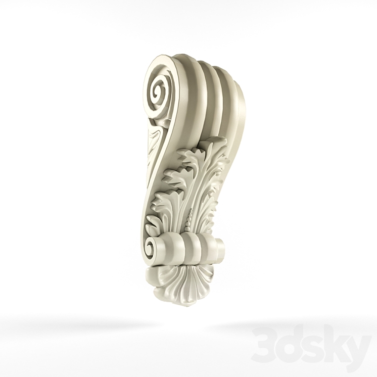plaster5 - Decorative plaster - 3D model
