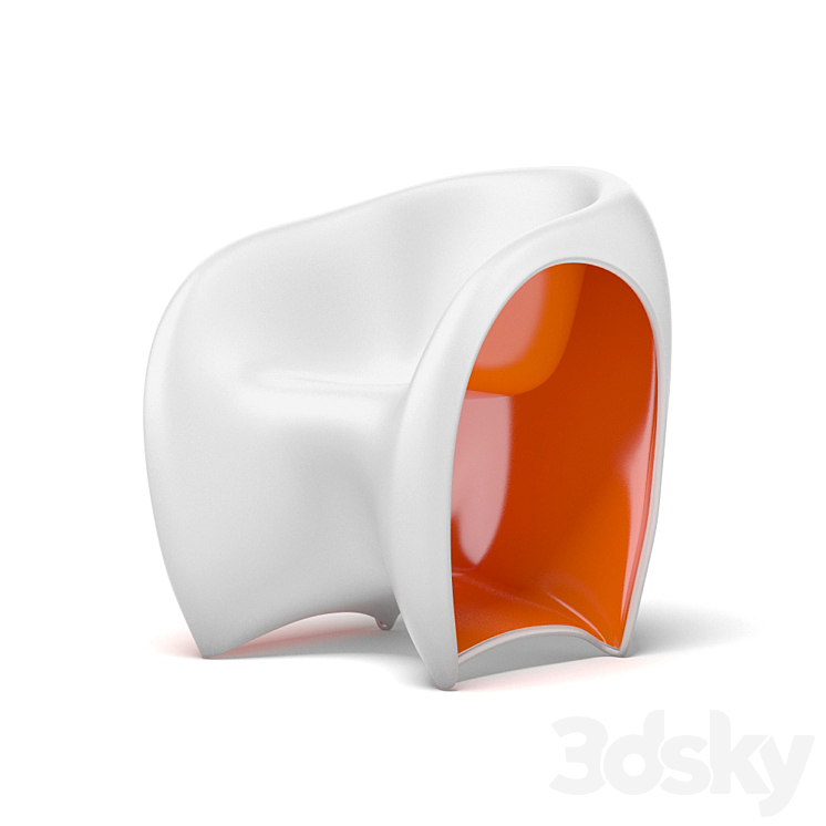 Driade MT1 - Arm chair - 3D model