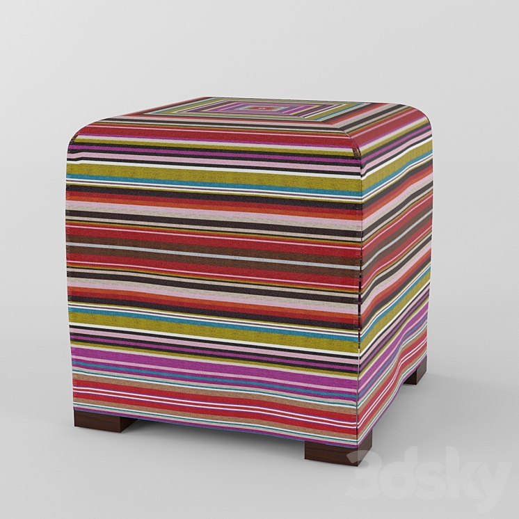 poof xs - Other soft seating - 3D model