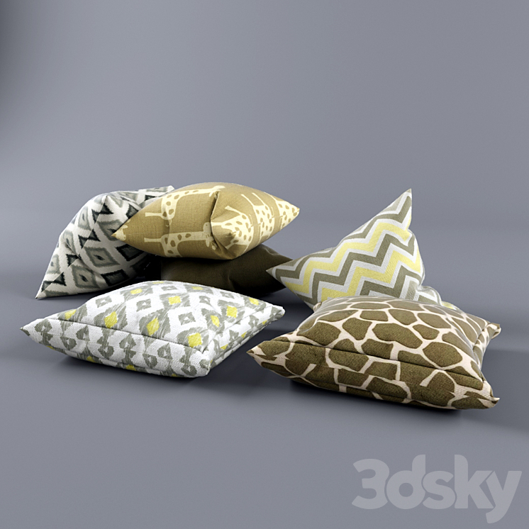 Pillows - Pillows - 3D model