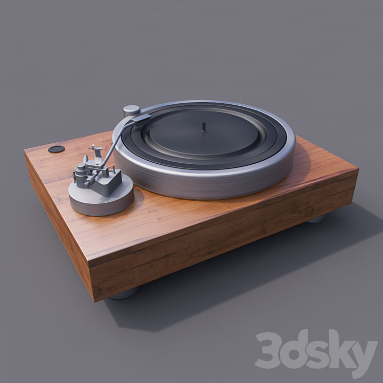 grams player - Audio tech - 3D model