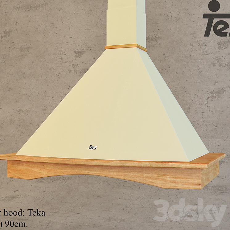 Teka - Extractor hood - Kitchen appliance - 3D model