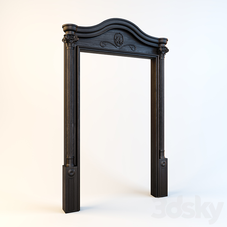 Portal classic - Doors - 3D model