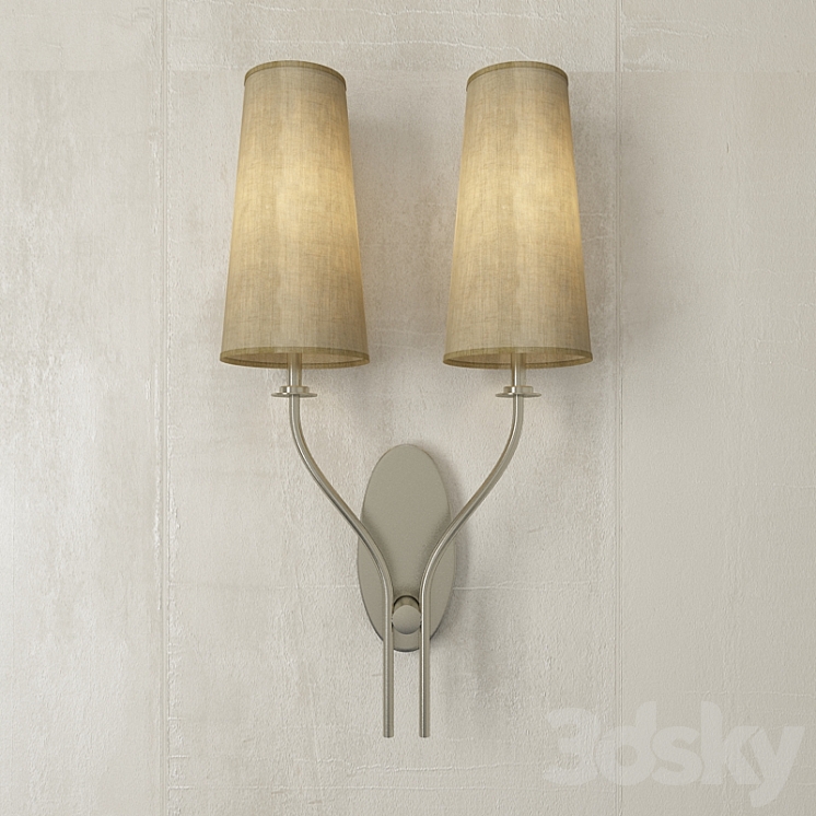Chelsom Double Wall Light - Wall light - 3D model
