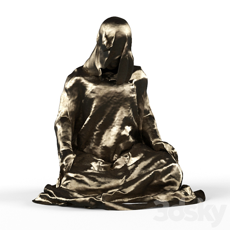 statue of death - Sculpture - 3D model