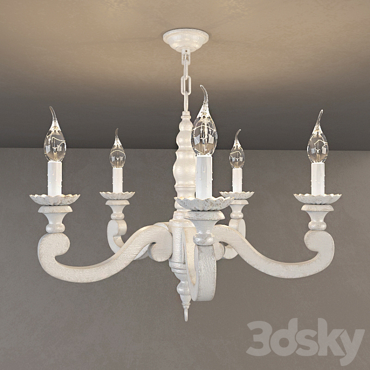 etienne chandelier - Pendant light - 3D model