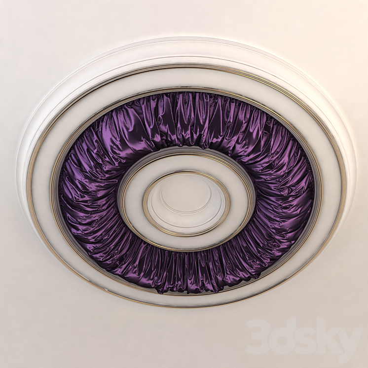 Drapery - Curtain - 3D model