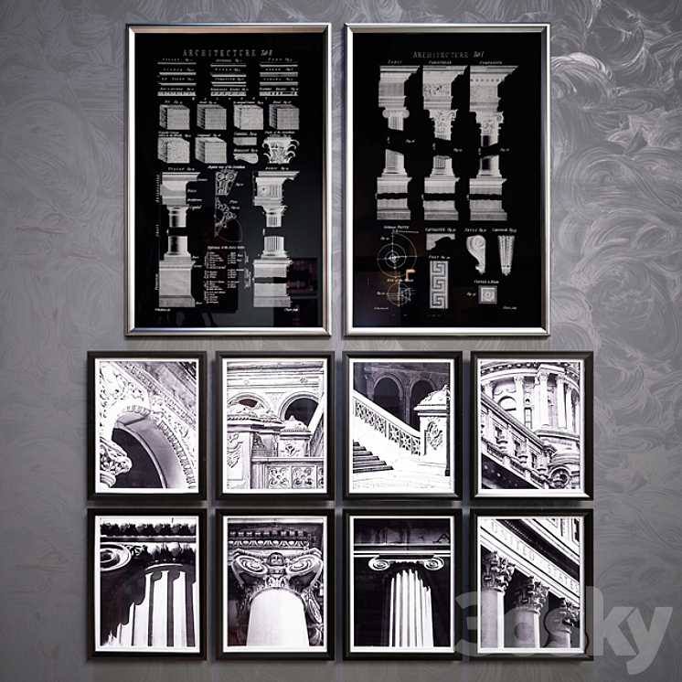 Architectural Elements pictures - Frame - 3D model