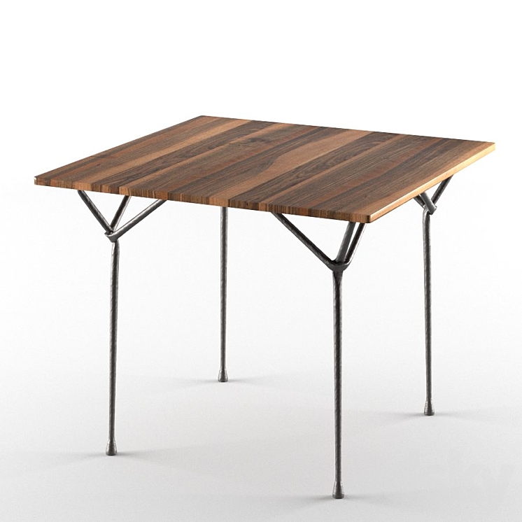 Magis Officina Square Dinning Table - Table - 3D model