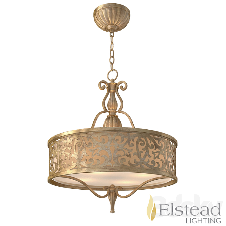 Carabel Pendant Chandelier - Pendant light - 3D model
