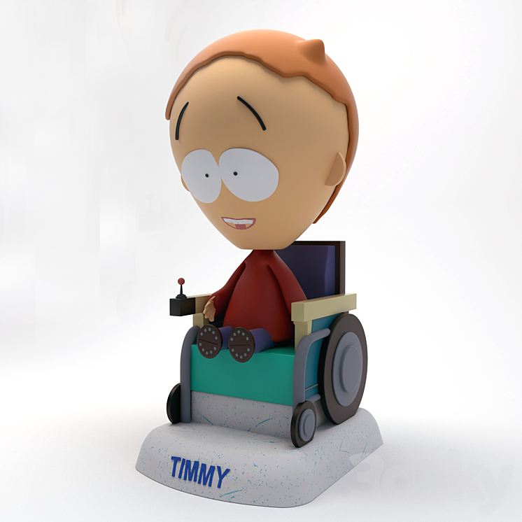 doll Timmy South Park - Toy - 3D model