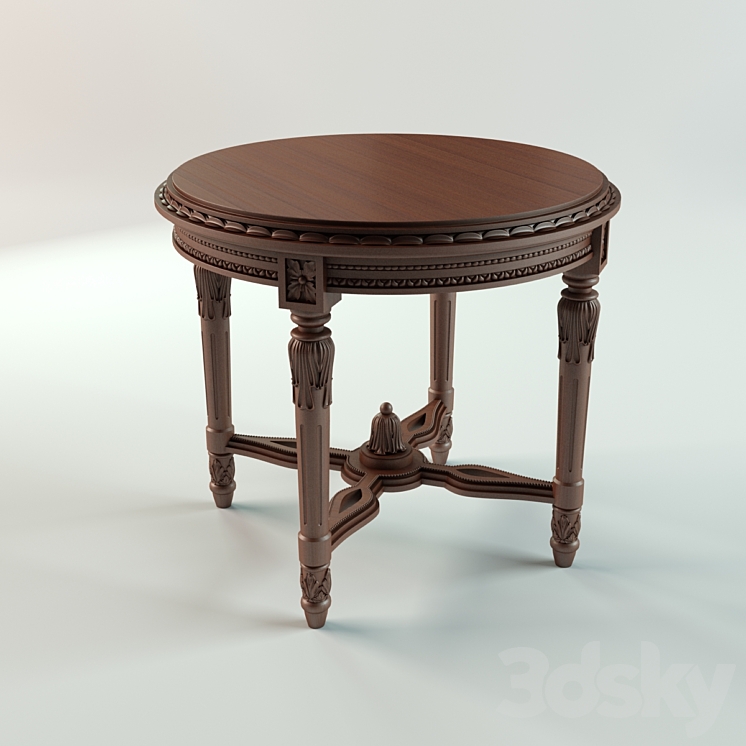 Classical Coffee Table - Table - 3D model