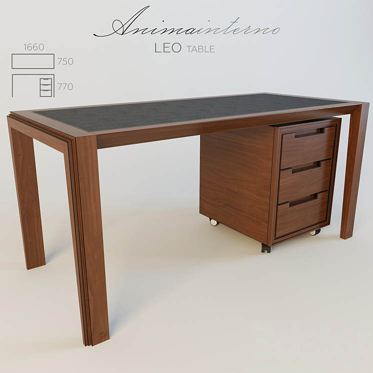 Animainterno - Leo Table - Table - 3D model