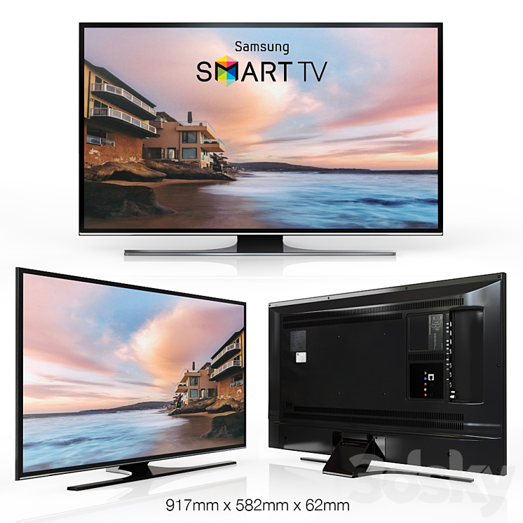 Samsung TV - TV - 3D model