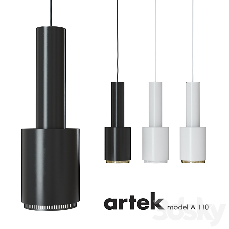 Artek A101 Pendant Lamp - Pendant light - 3D model