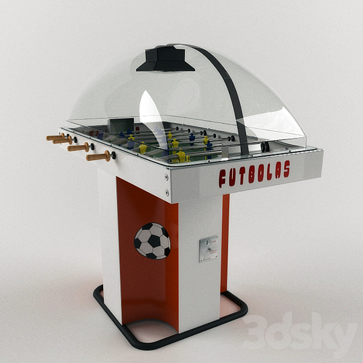 Soviet machine Football - Miscellaneous - 3D model