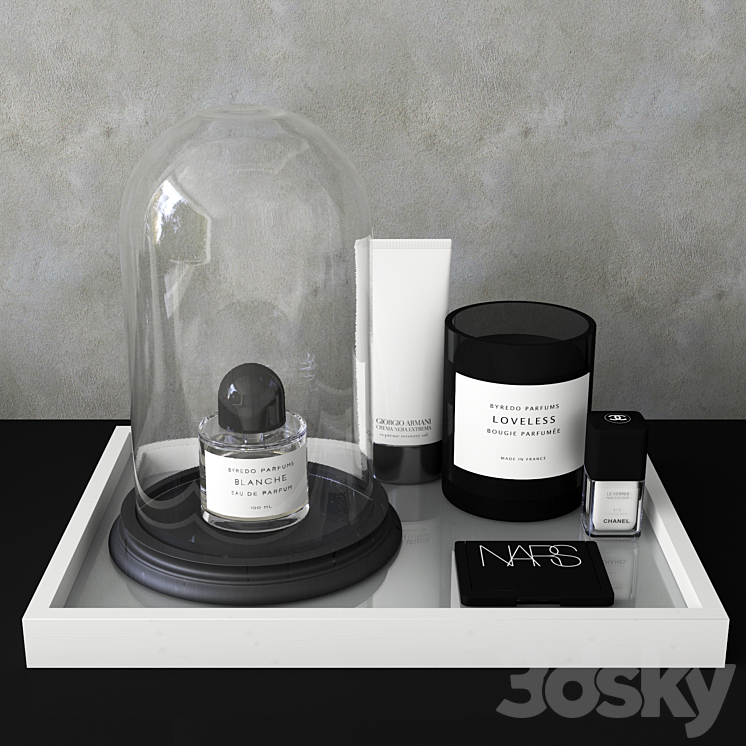 Byredo set / Decorative set - Decorative set - 3D model