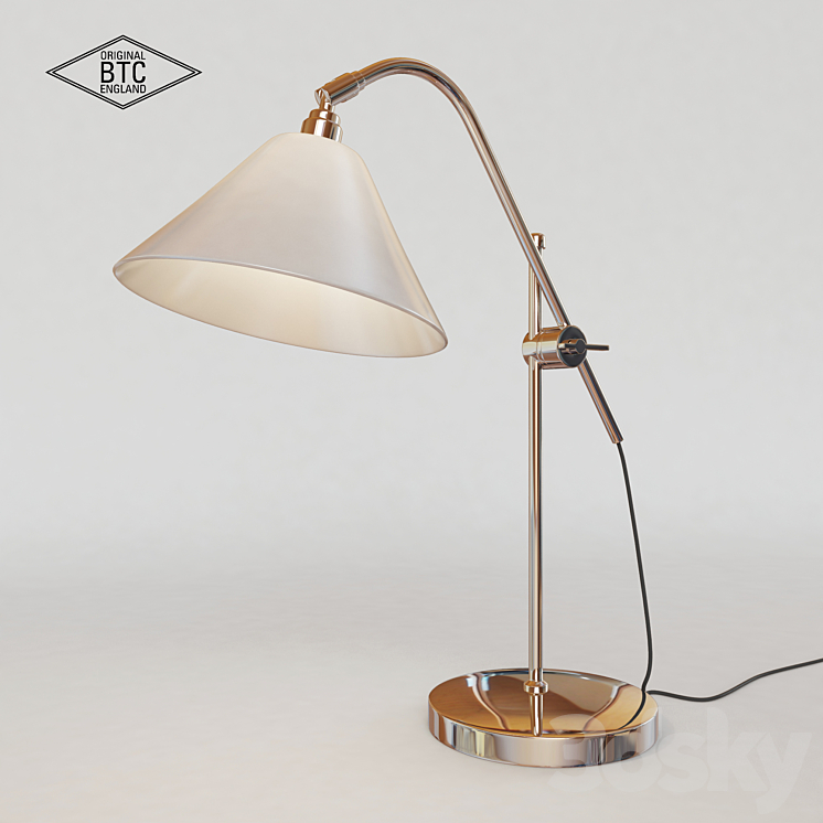 Original BTC Task ceramic table light - Table lamp - 3D model