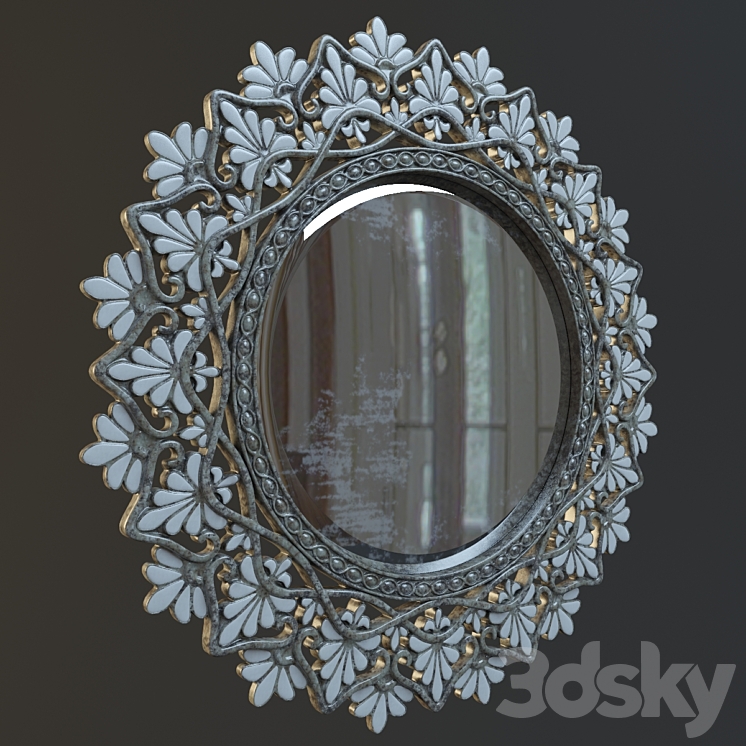 classic mirror - Mirror - 3D model