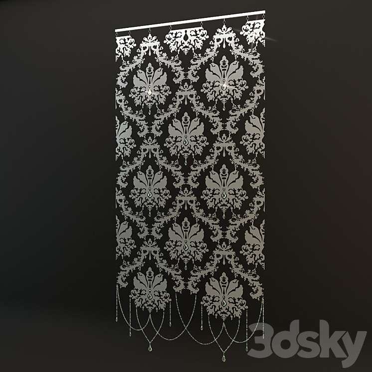 Rugiano Kamelia - Curtain - 3D model