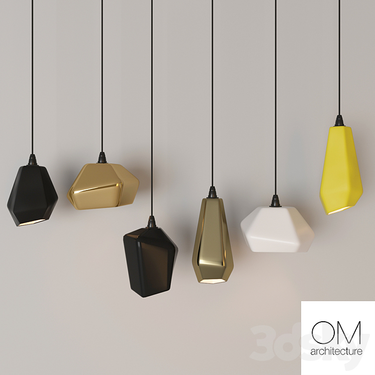 Clave - Pendant light - 3D model