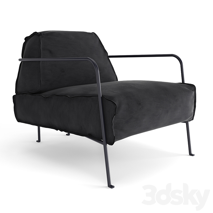 Armchair Baxter - Arm chair - 3D model