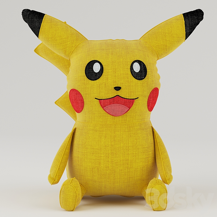 Pikachu - Toy - 3D model