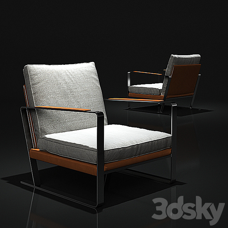 Armchair - Arm chair - 3D model