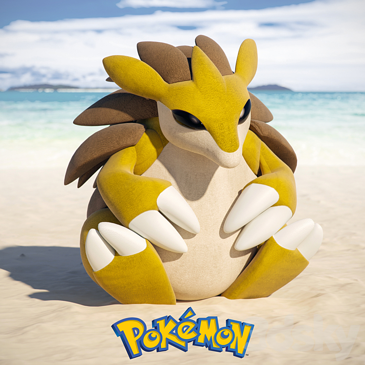 Sandslash - Toy - 3D model