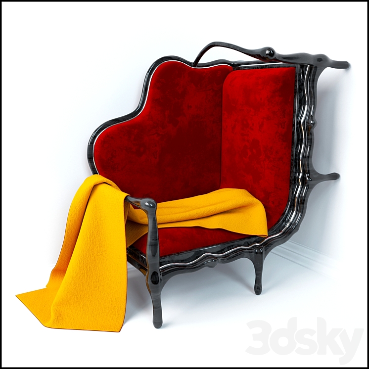 Sofa irregular shape - Sofa - 3D model