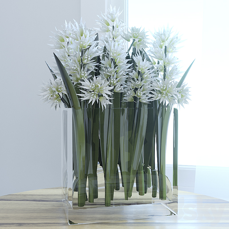 Bellflower - Bouquet - 3D model