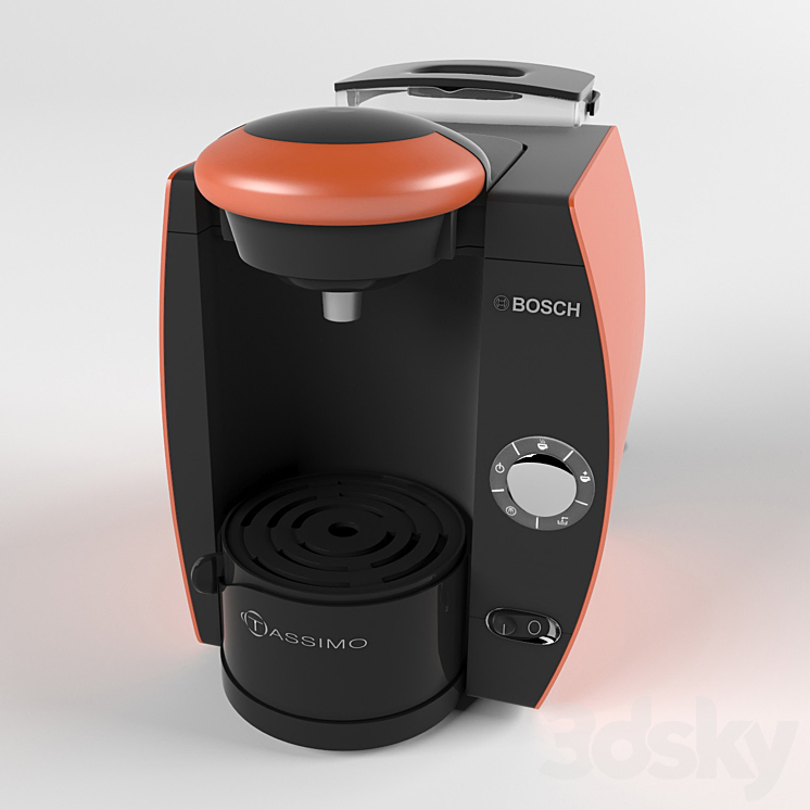 Coffee Machine Bosch TAS 4014 - Kitchen appliance - 3D model