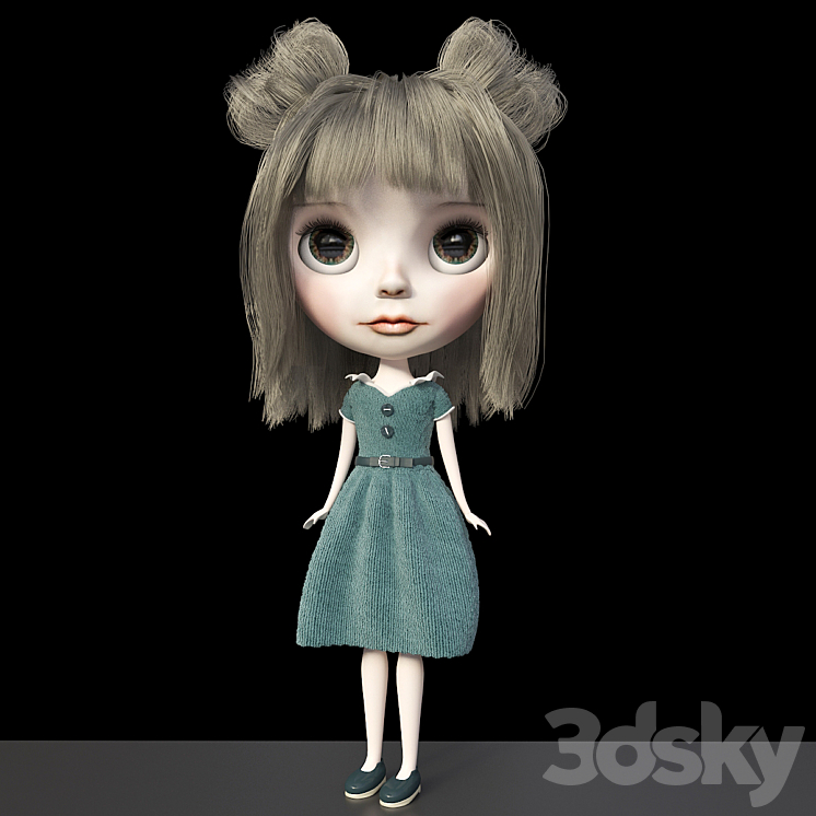 Doll Stacy - Toy - 3D model