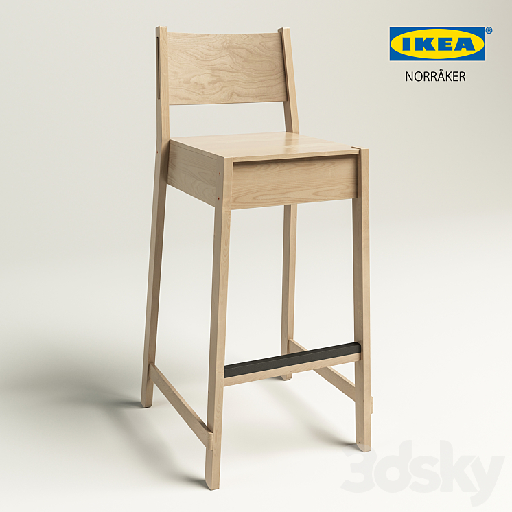 IKEA NORRAKER - Chair - 3D model