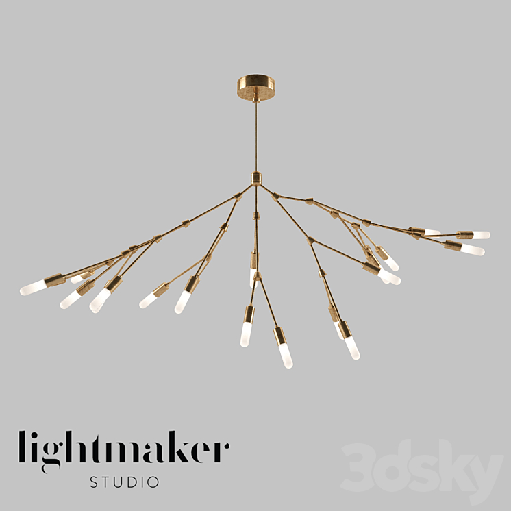 Branch Lamp - Pendant light - 3D model