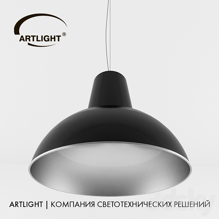 ARTLIGHT_ART_CAFE - Pendant light - 3D model