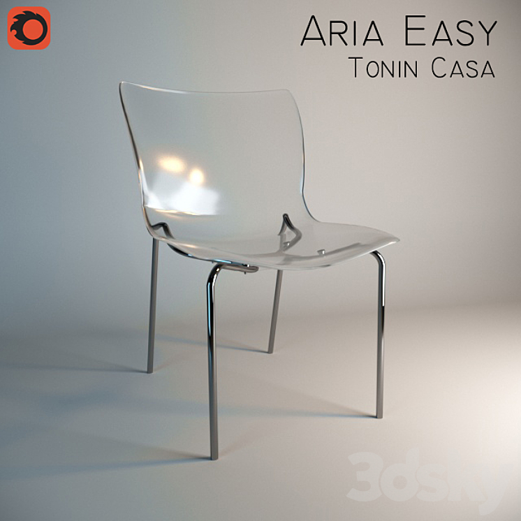 Aria Easy Chair - Chair - 3D model