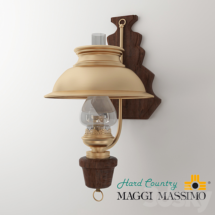 Maggi Massimo SL063 - Wall light - 3D model