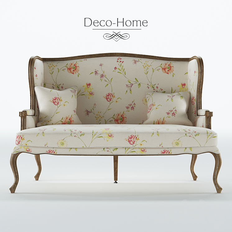 Deco-Home Classic Sofa - Sofa - 3D model