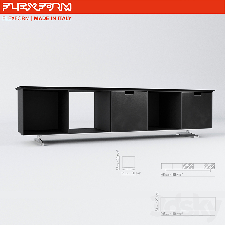 FLY | ANTONIO CITTERIO | 2011 FLEXFORM - Sideboard & Chest of drawer ...